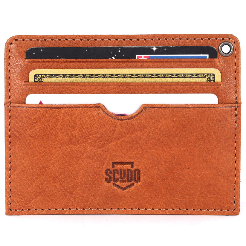 Card Holder - Troy - Cognac – Scudo
