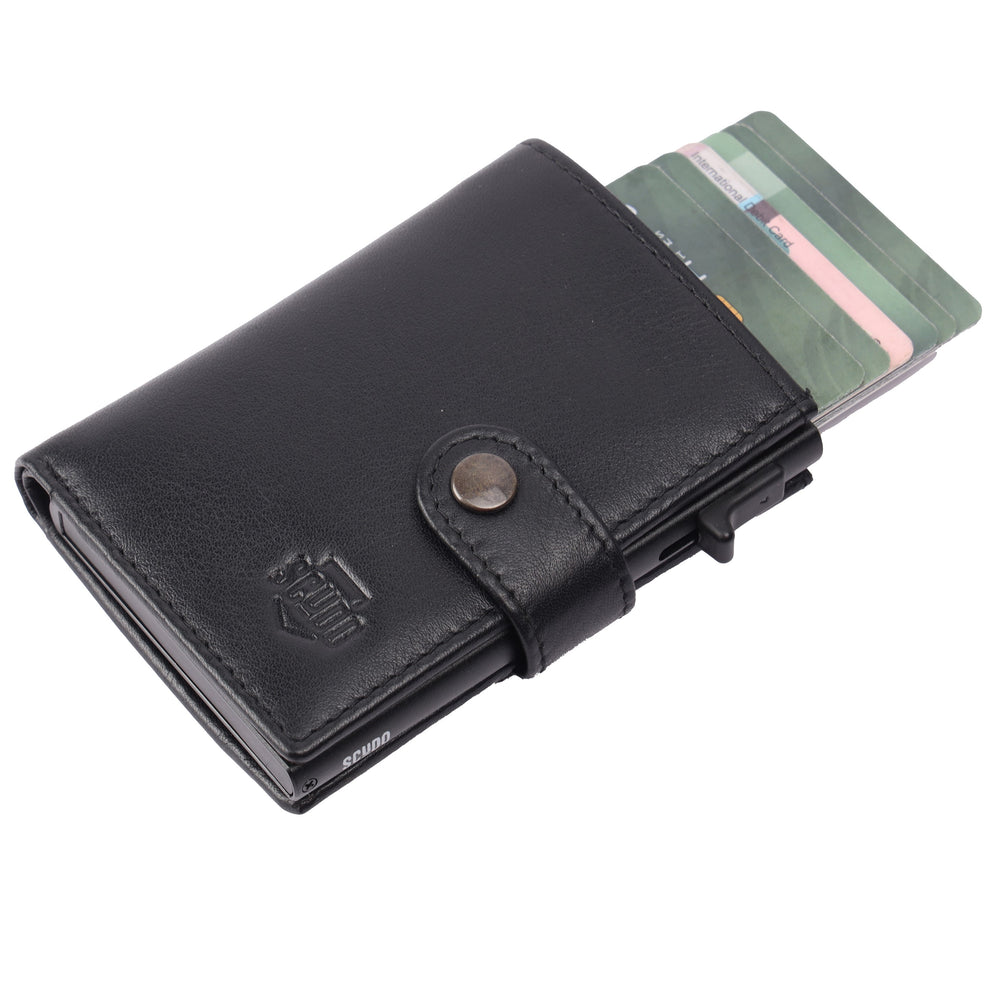 Slim Wallet – Duplex - Black (Bifold) – Scudo